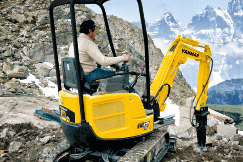 Yanmar ViO17 Minibagger| Jetzt kompakten Bagger kaufen ️